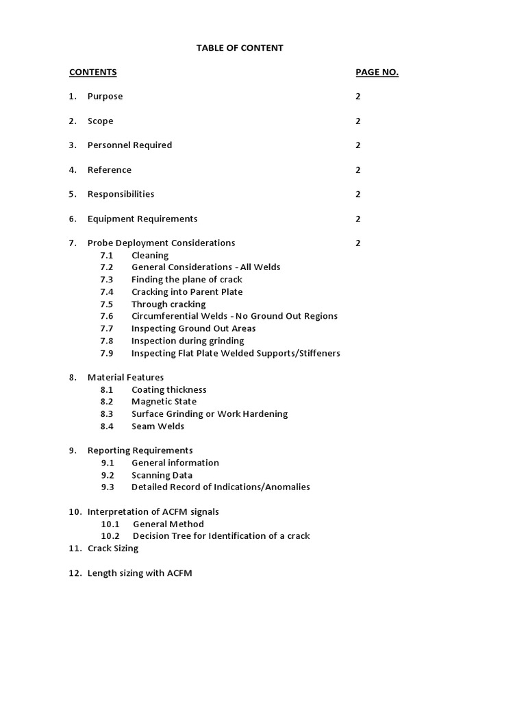 ACFM | Download Free PDF | Nondestructive Testing | Welding