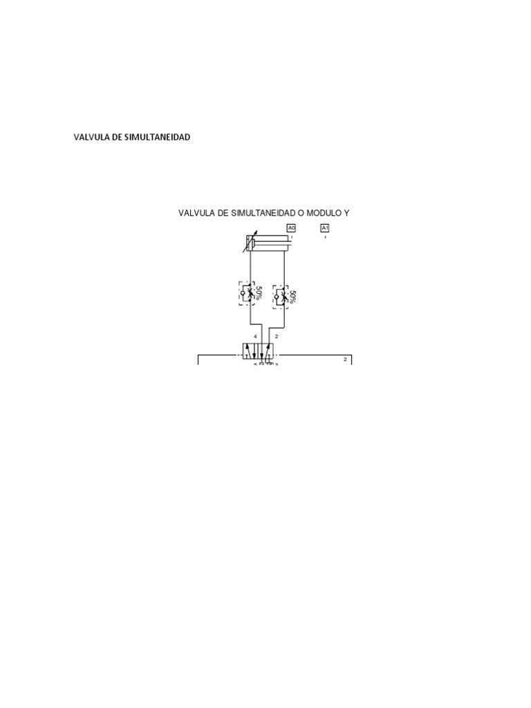 Valvula de Simultaneidad | PDF