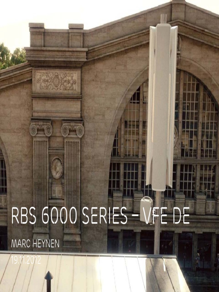 RBS6000 Series Overview | Download Free PDF | Gsm | Lte (Telecommunication)