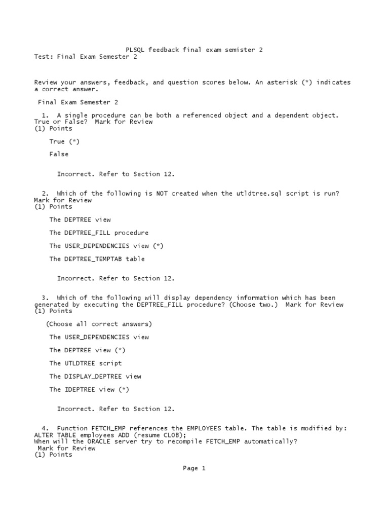 Midterm | Download Free PDF | Pl/Sql | Computer Data
