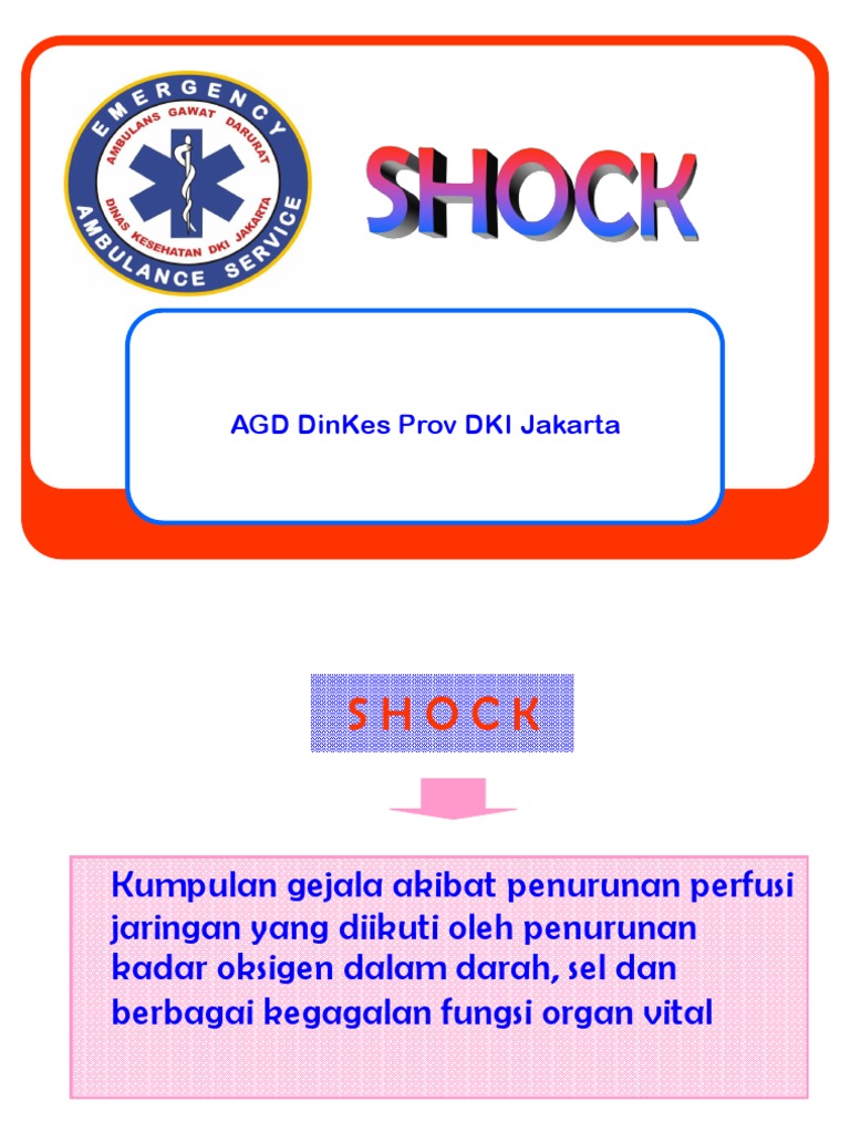 Gejala dan Penanganan Shock Medis | PDF