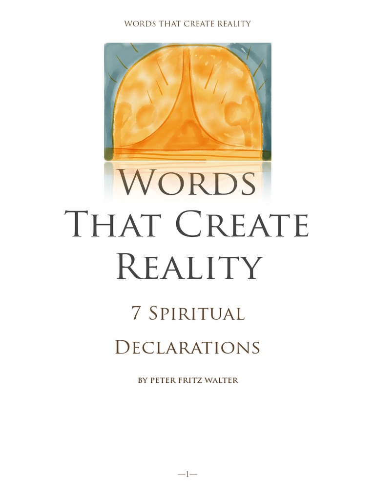 7 Spiritual Declarations | PDF