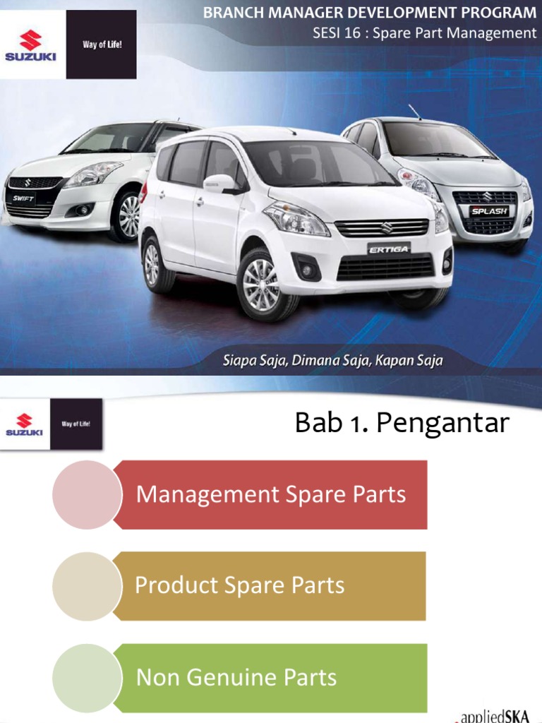 Sparepart Management | PDF | Warehouse | Inventory
