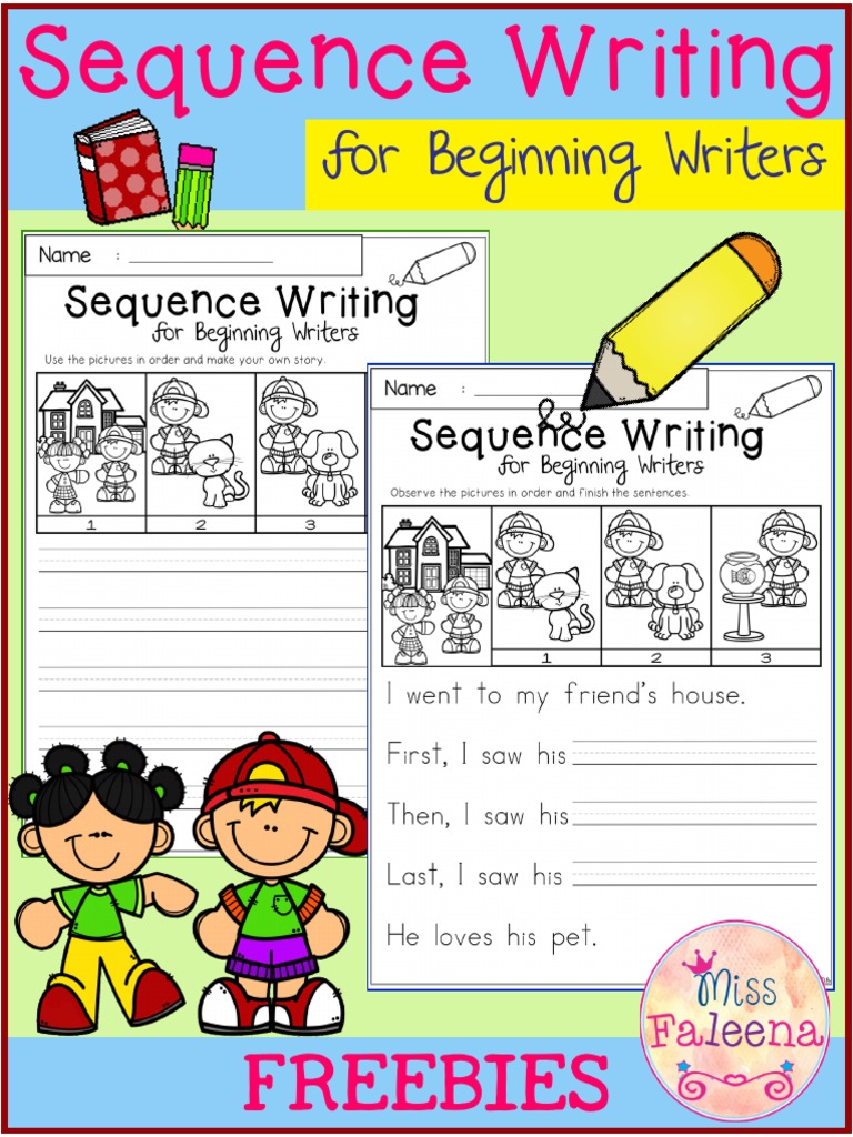 Sequence Writing For Beginning Writers | Download Free PDF | Encodings ...
