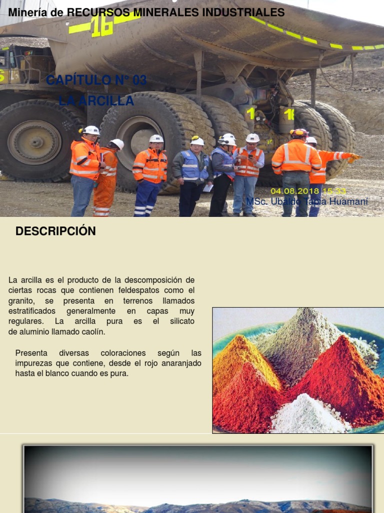 Arcilla: Tipos, Usos y Mercado | PDF | Arcilla | Ladrillo