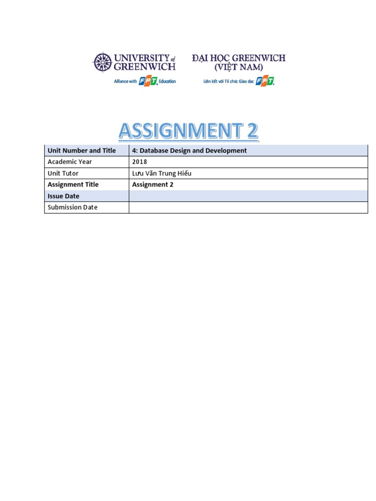 Asm 2 SQL | PDF | Databases | Information Security