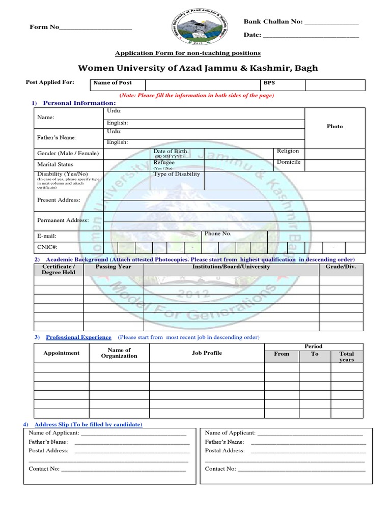 Application From Non Teaching | PDF | Government | Government Information