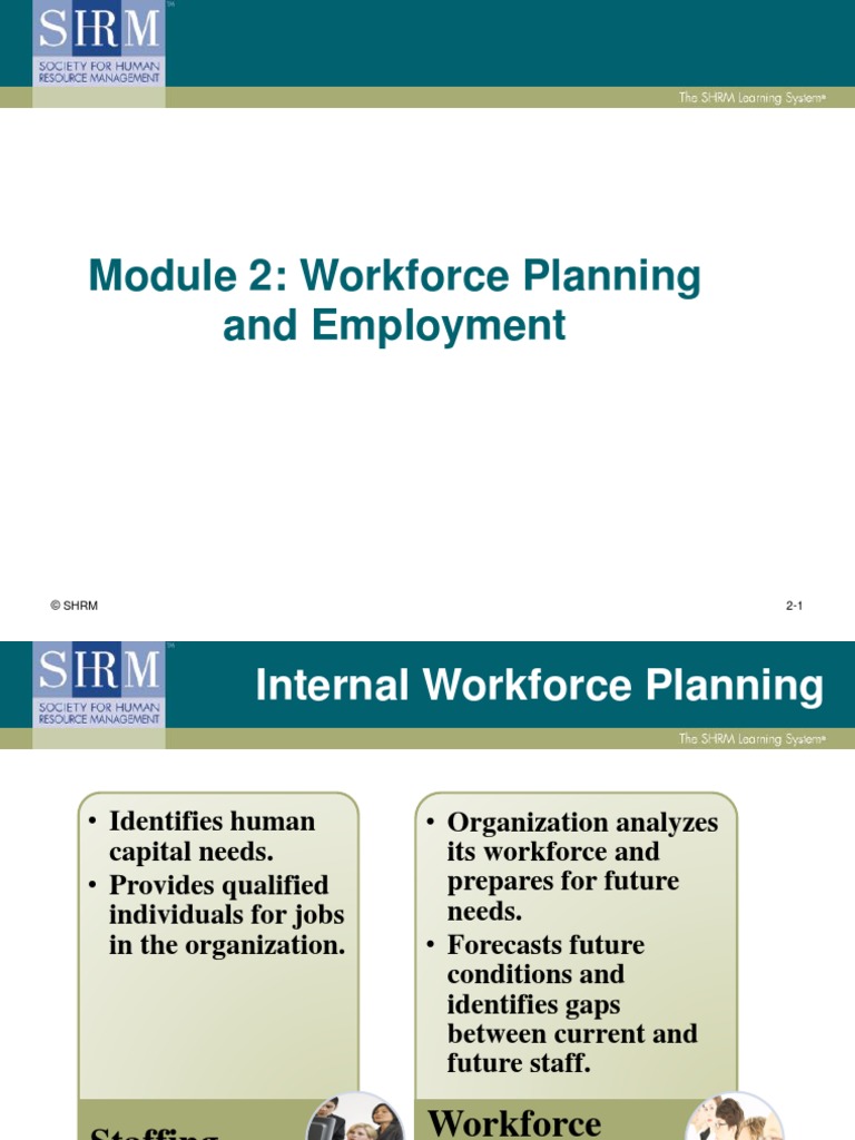 Module 2 Workforce Planning and Employment | PDF | Turnover (Employment ...
