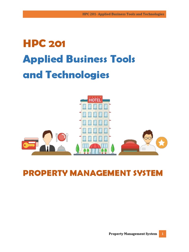 HPC 201 Handouts | PDF | Point Of Sale | Hotel