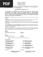 Resolution #22 SB APPROVAL SUPPLEMENTAL BUDGET | PDF | Philippines ...