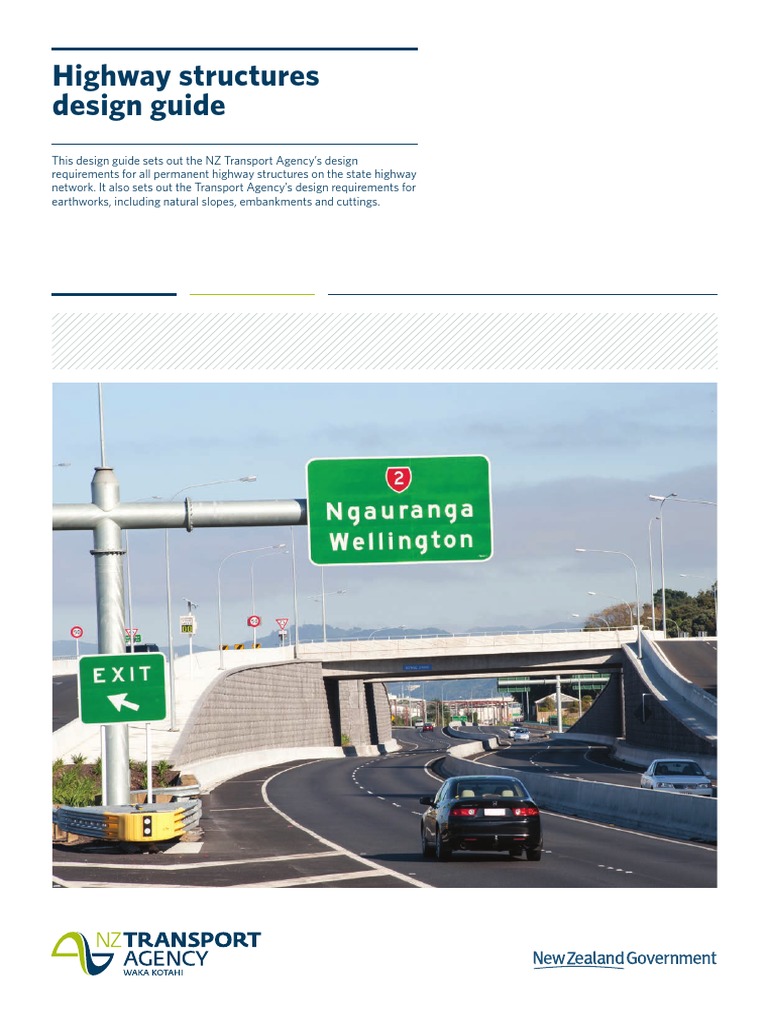 Highway Structures Design Guide NZ Transport Agency 2016 | PDF | Specification (Technical ...