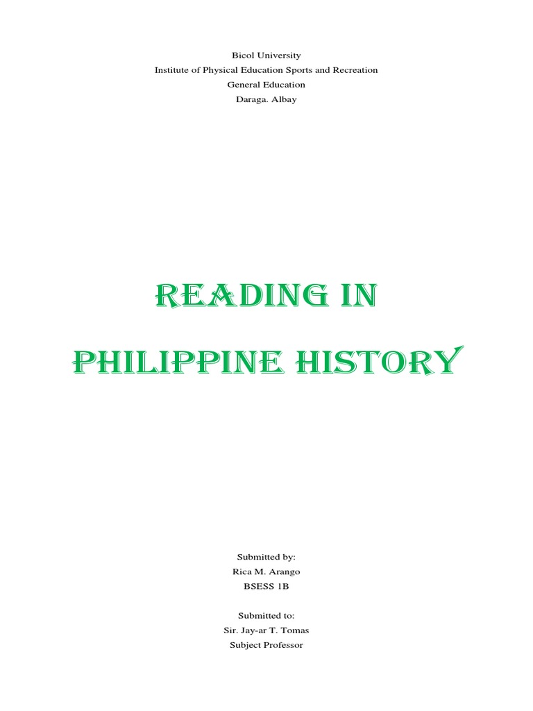 RPH | PDF | Primary Sources