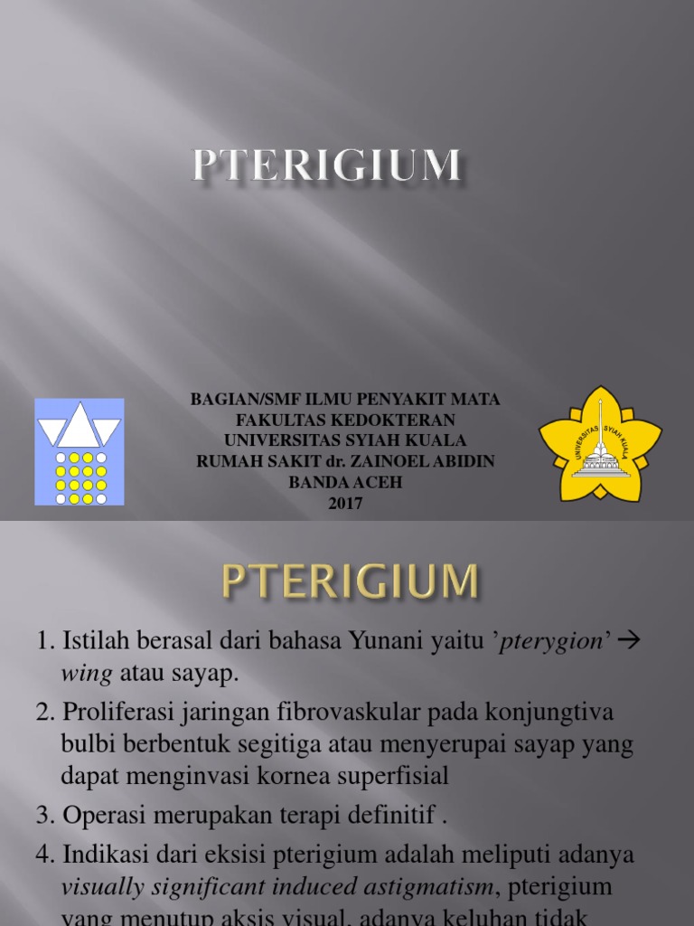 PTERIGIUM | PDF