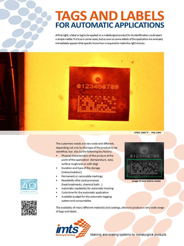 Tags and Labels Billet Marking | PDF | Welding | Construction