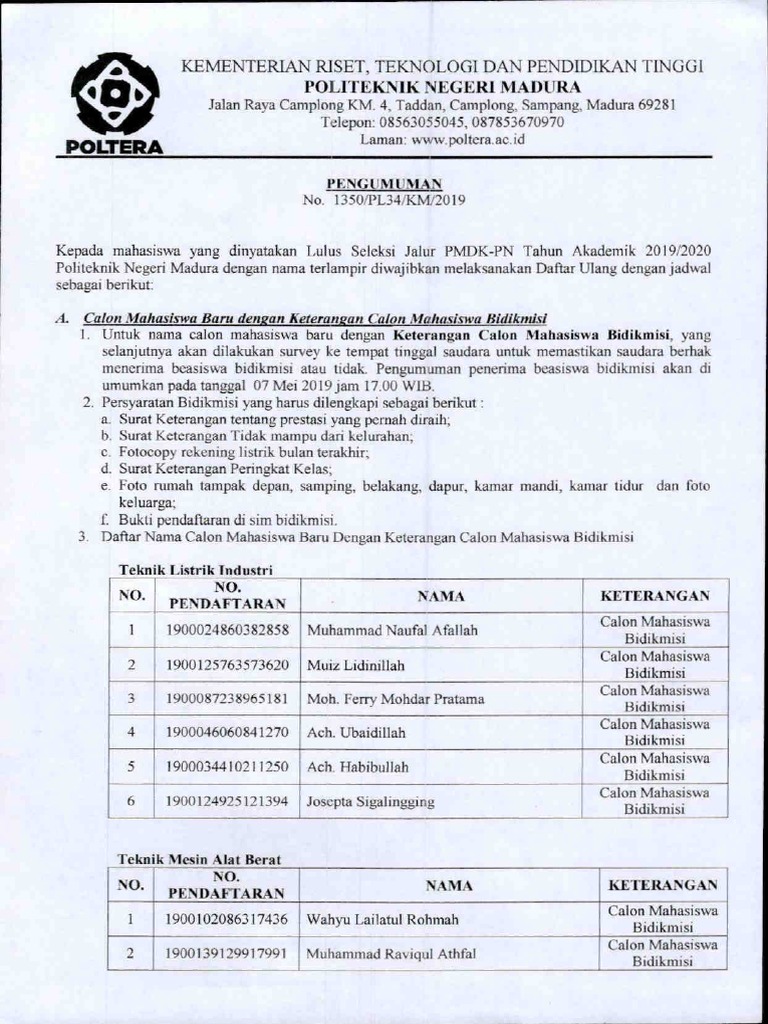 PMDK PN Ok 2019 PDF | PDF