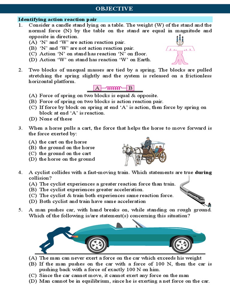 Lom Topicwise | PDF | Tension (Physics) | Force