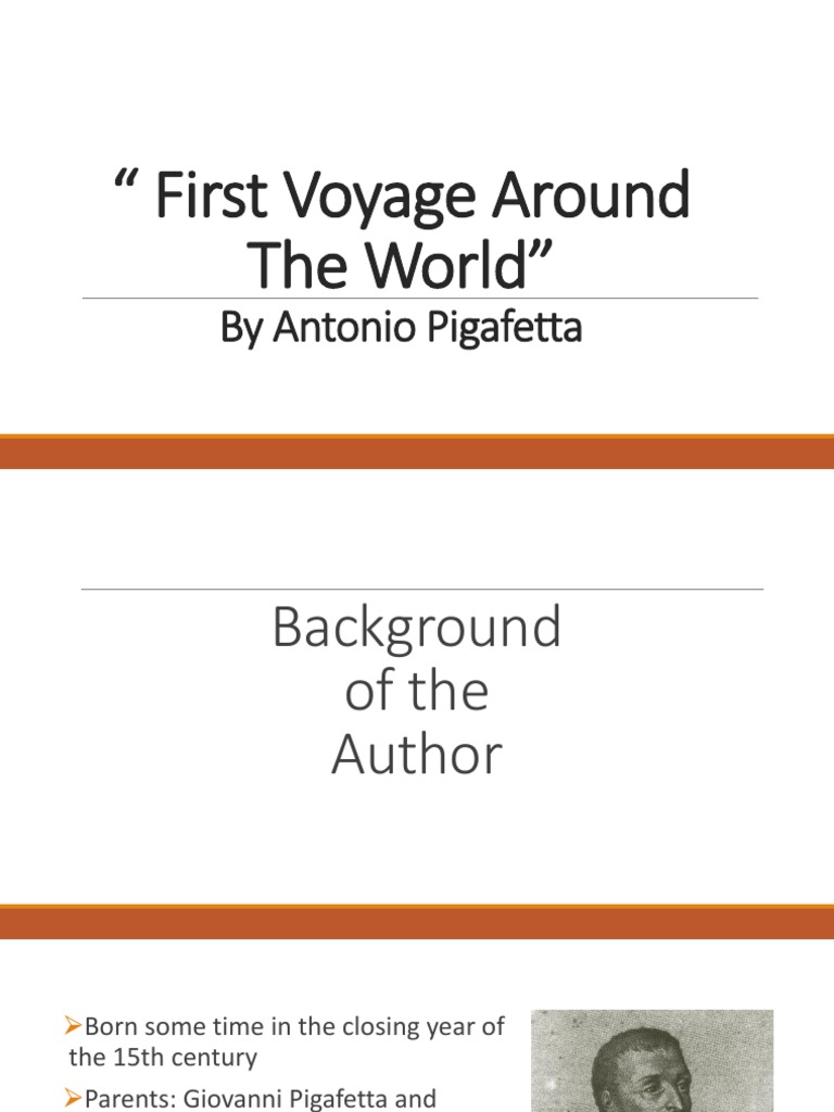 First Voyage Around The World | PDF | Exploration | Age Of Discovery