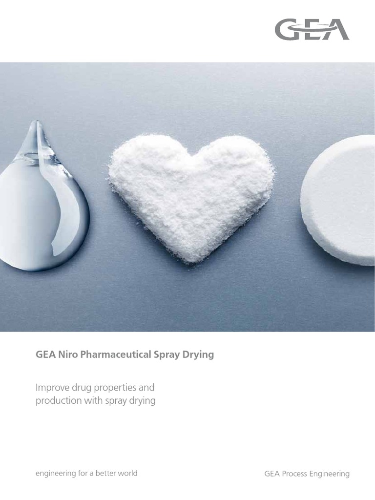 Pharmaceutical Spray Drying | PDF | Chemistry | Physical Sciences