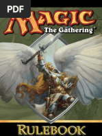 Magic The Gathering Rule Book | PDF | Tournament | Playing Cards