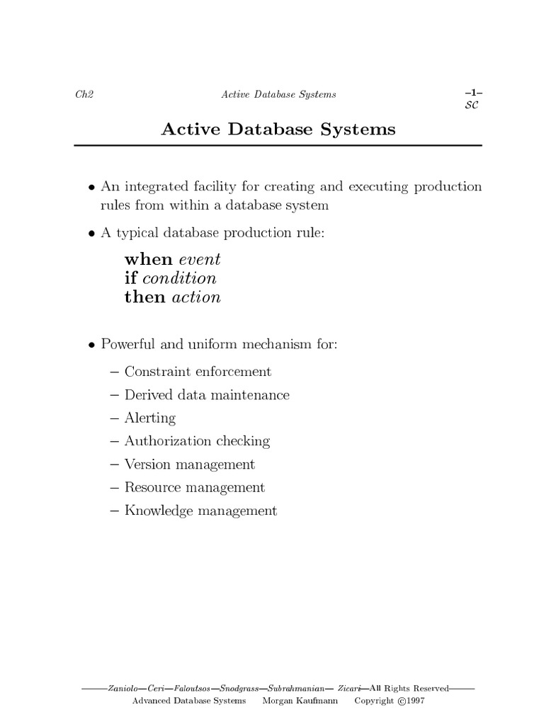 CS6005 Advanced Database System UNIT II | PDF | Relational Database | Databases