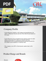 Background of Ceylon Biscuits Limited | PDF | Business | Economies