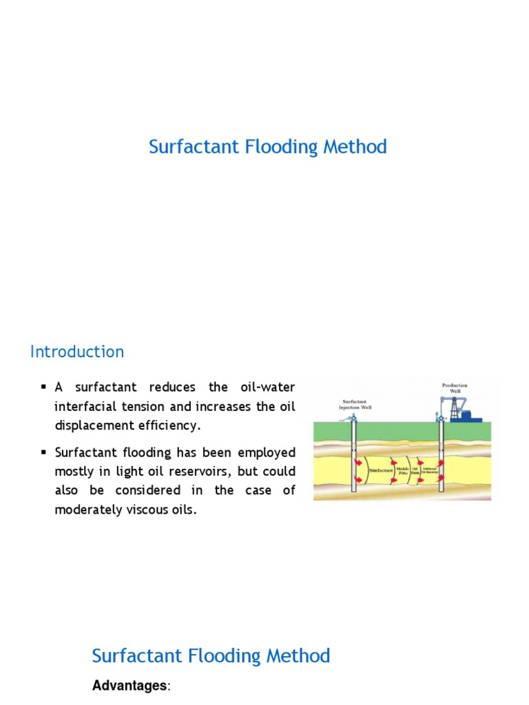Surfactant Flooding | PDF | Surfactant | Soft Matter