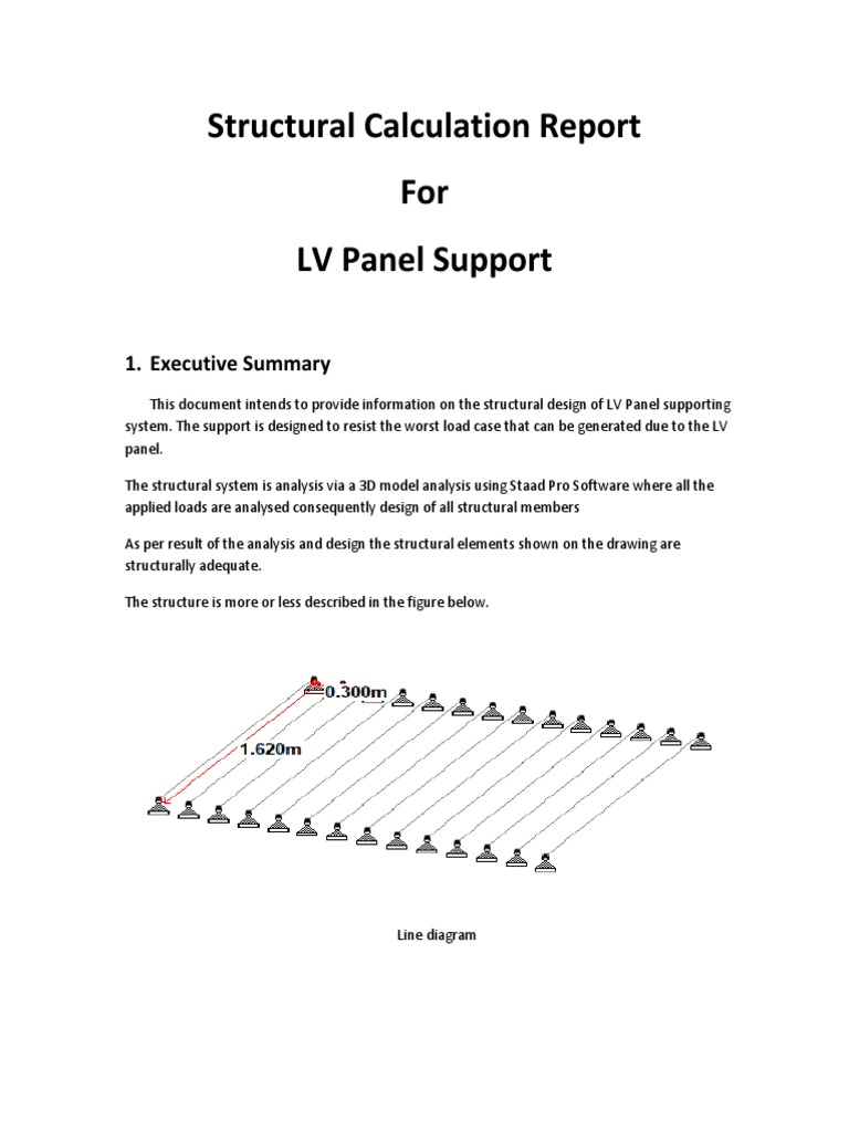 Structural Calculation Report | PDF | Structural Load | Bending