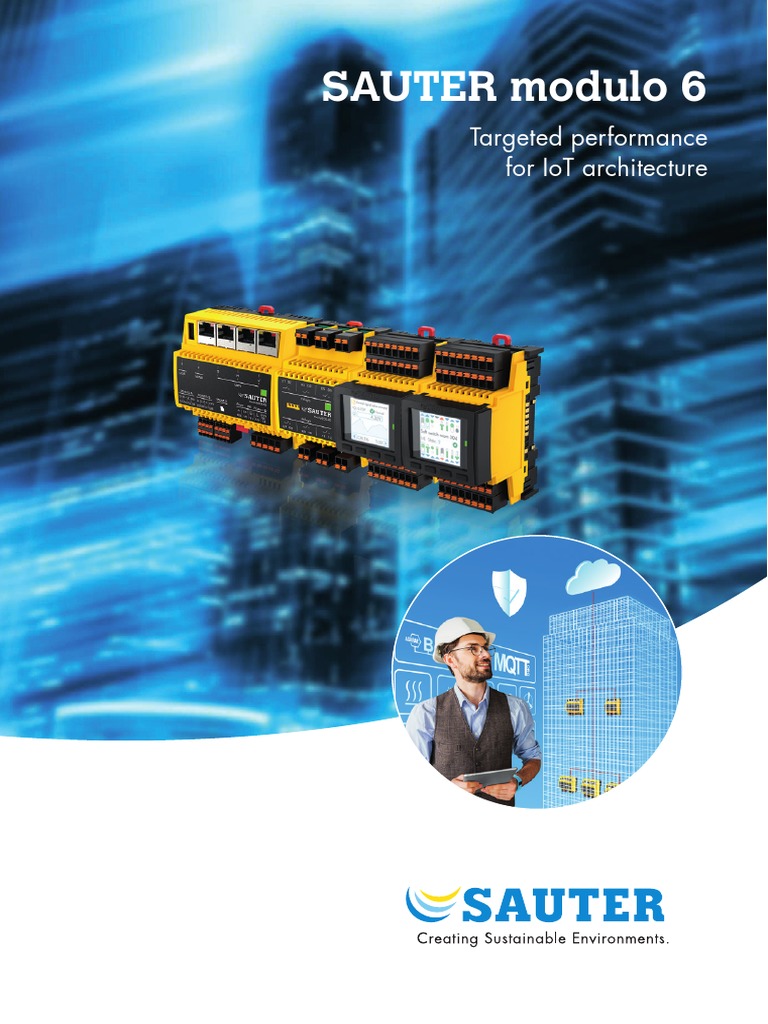 Sauter Modulo 6: IoT Building Automation | PDF | Internet Of Things ...
