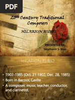 Restituto "Restie" Umali: Music Legacy | PDF | Entertainment ...