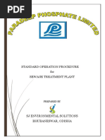 Operation & Maintainence Manual For STP | PDF | Sewage Treatment ...