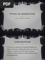 Statement of Convention | PDF | Truth | Cognitive Science