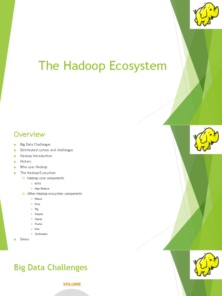 Hadoop Ecosystem | PDF | Apache Hadoop | Map Reduce