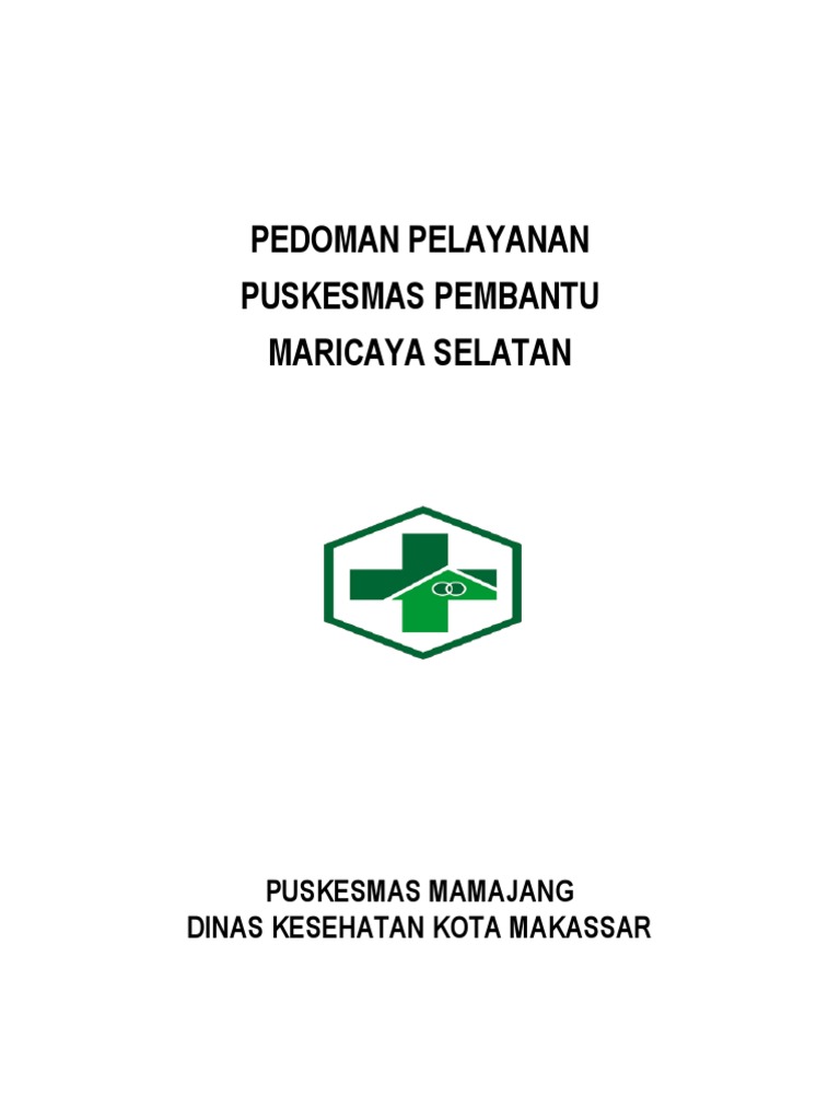 Pedoman Pelayanan Pustu | PDF