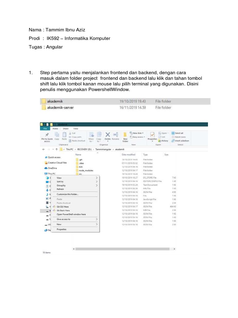 Tutorial Dasar Membuat Crud Angular 8 | PDF