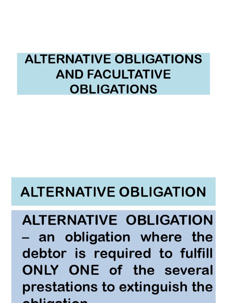 Oblicon | PDF | Debtor | Indemnity