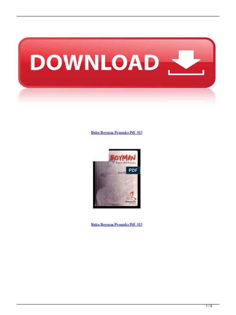 Buku Boyman Pramuka PDF 385 PDF | PDF