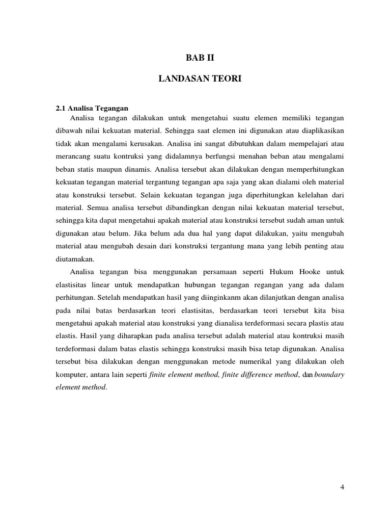Bab 2 Landasan Teori | PDF