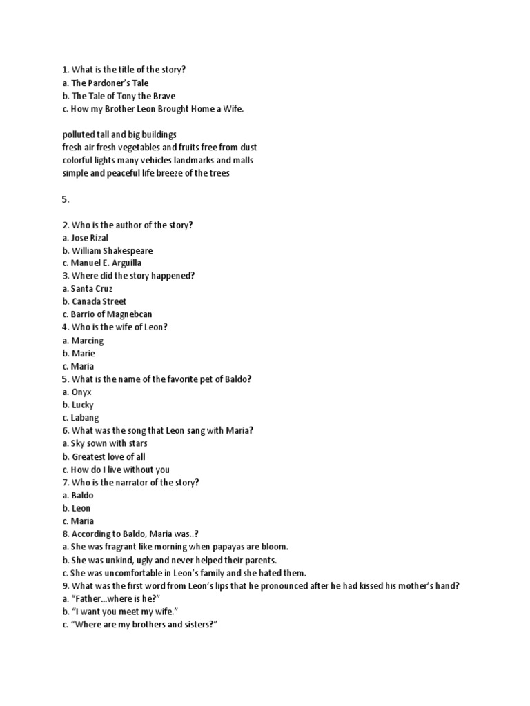 How My Brother | PDF