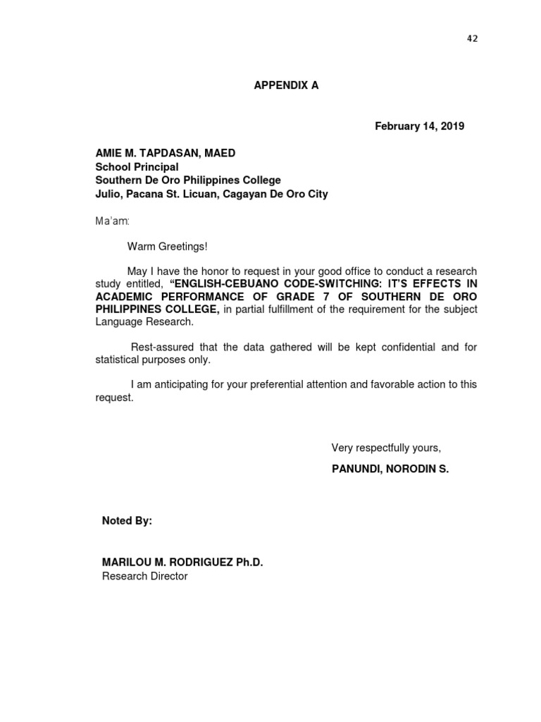 Letter Approval | PDF