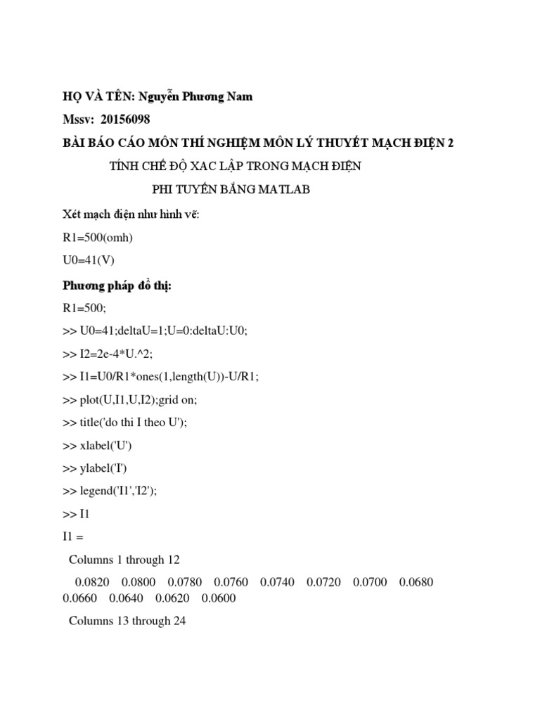 Báo Cáo Thí Nghiệm Ltm2 | PDF