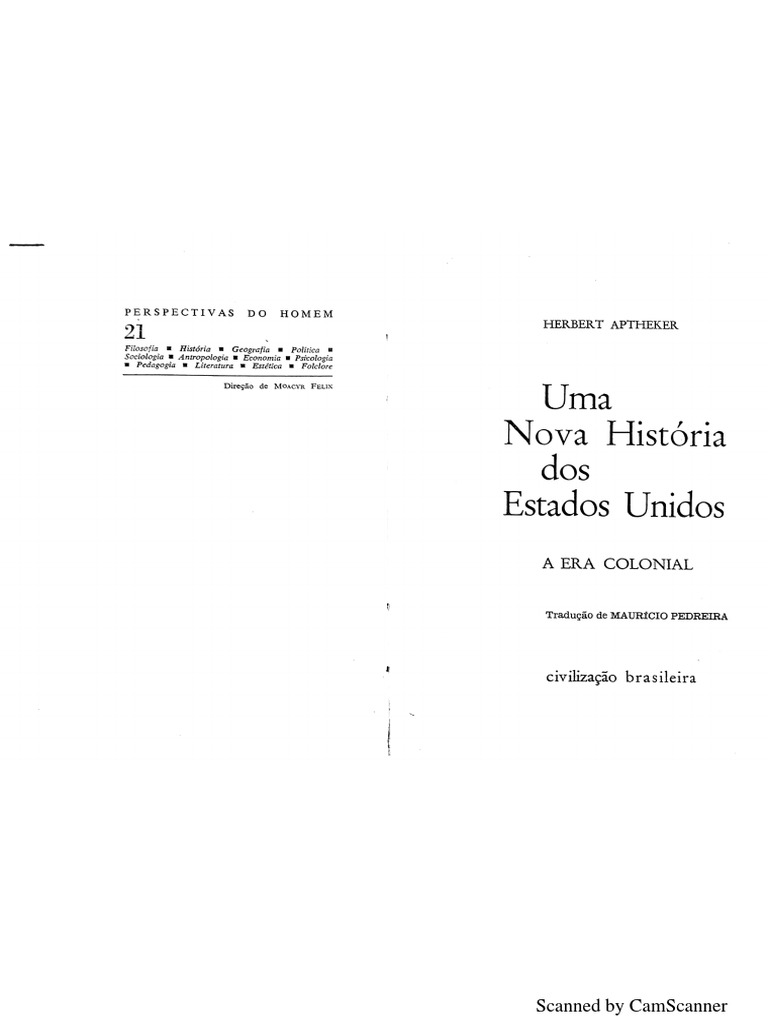 Herbert Aptheker Overview | PDF