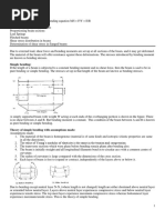 Theory of Simple Bending - Full1 | PDF | Bending | Beam (Structure)