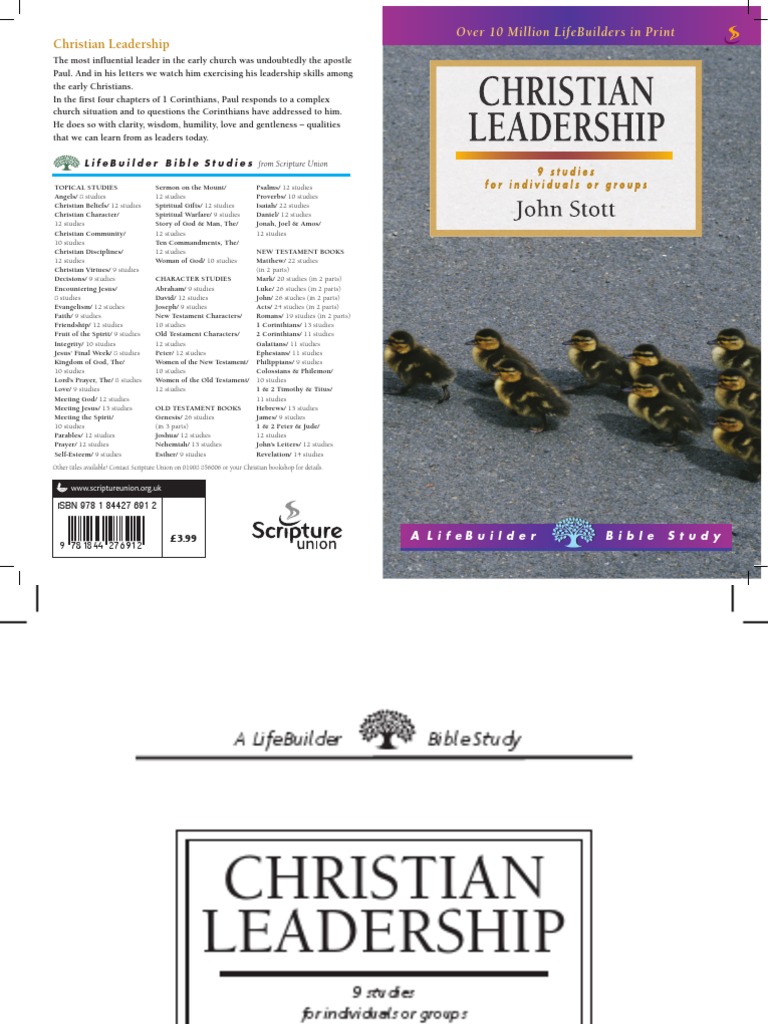 Christian Leadership | PDF | Ancient Corinth | Paul The Apostle