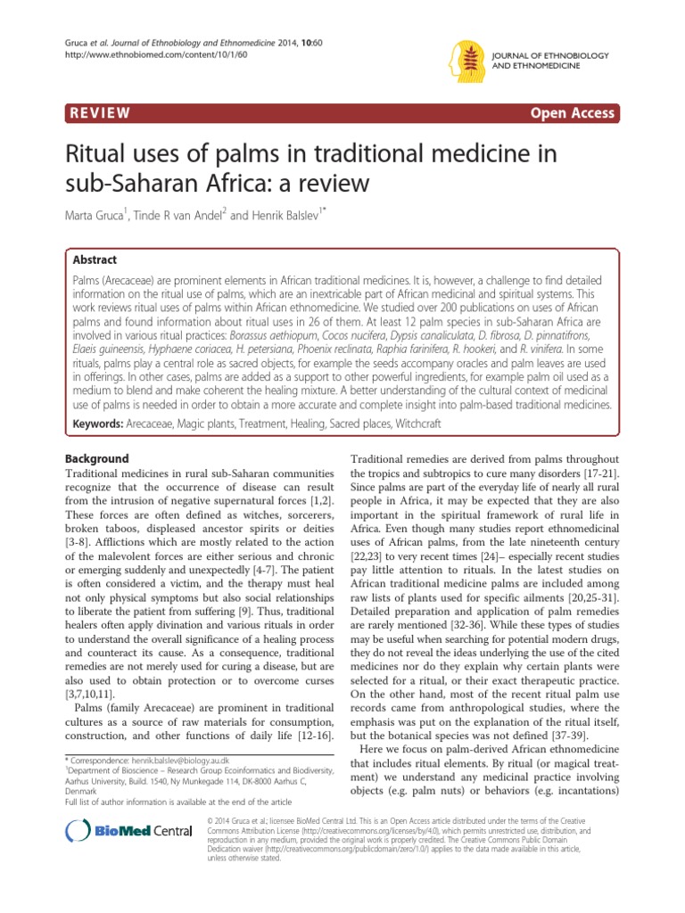 Etnomedisin Review Paper-2 | PDF | Coconut | Seed