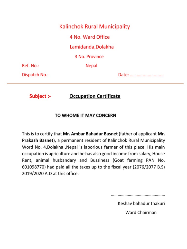 Kalinchok Rural Municipality | PDF