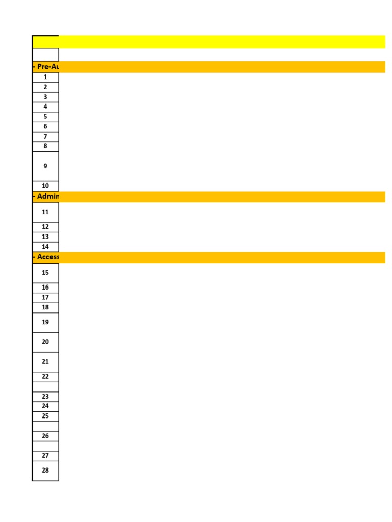 Firewall Checklist | PDF | Firewall (Computing) | Computer Network