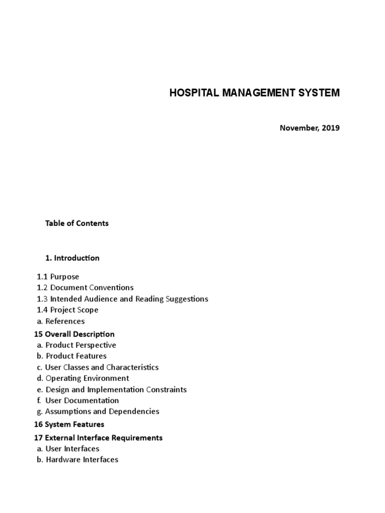 Hospital Management System | PDF | Java Server Pages | Java ...