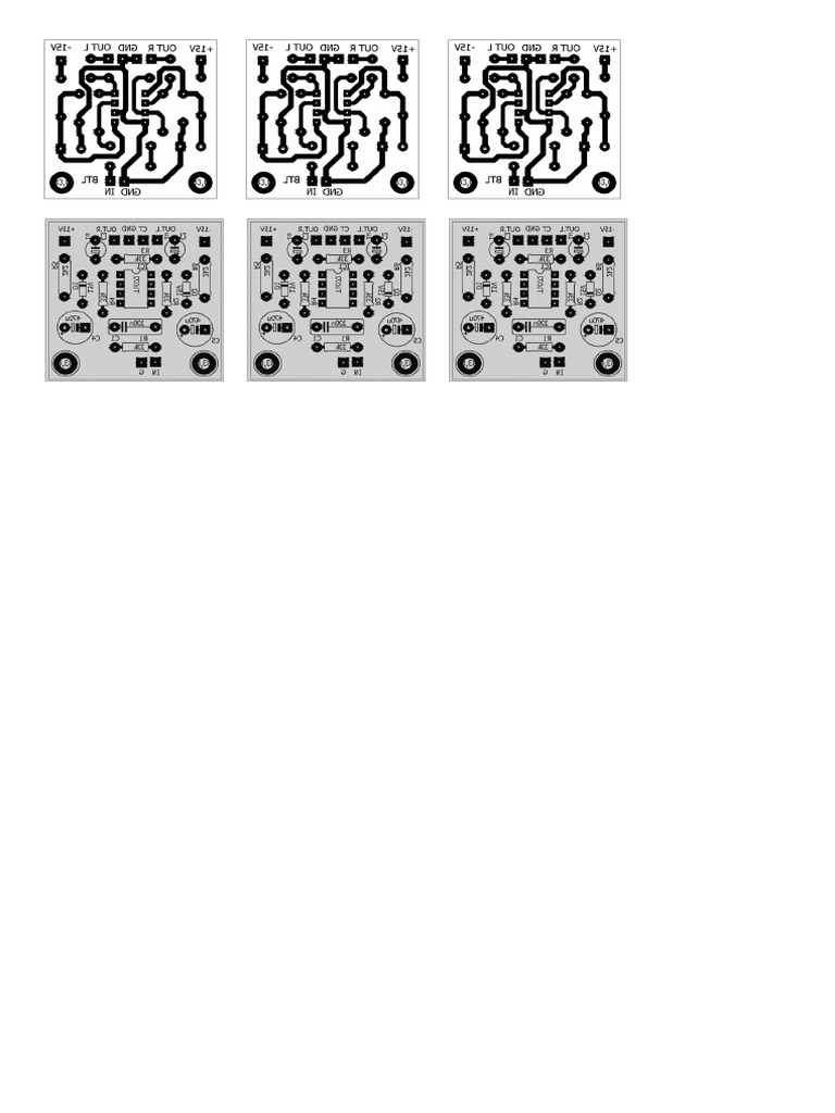 Layout PCB Filter BTL | PDF