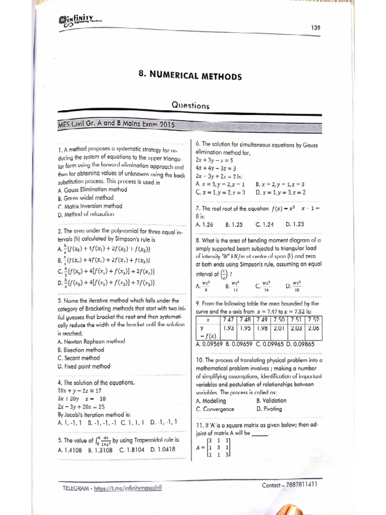 Numerical Methods PDF | PDF