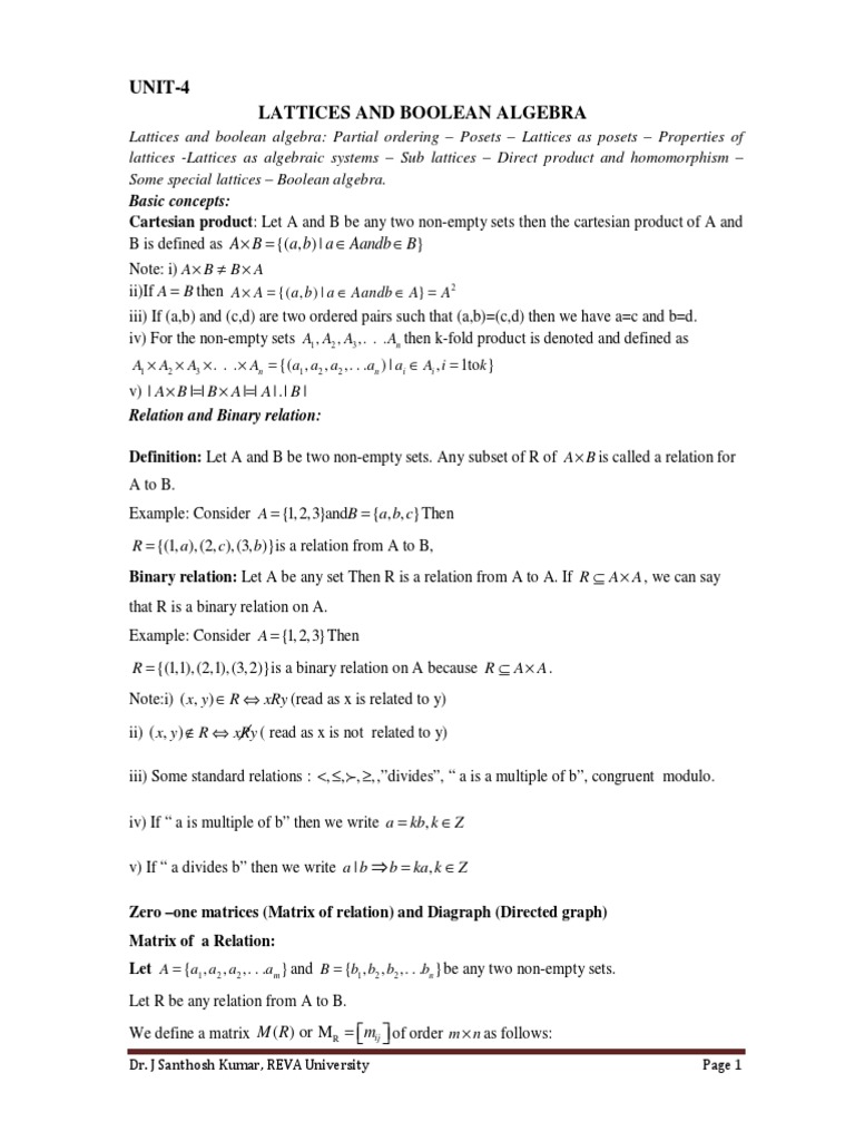 Lattices | PDF | Abstract Algebra | Discrete Mathematics